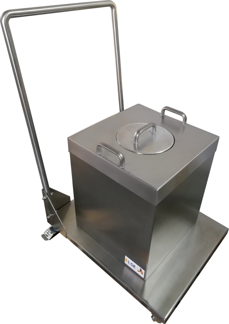 Shielded Container with Cart | ELSE Solutions